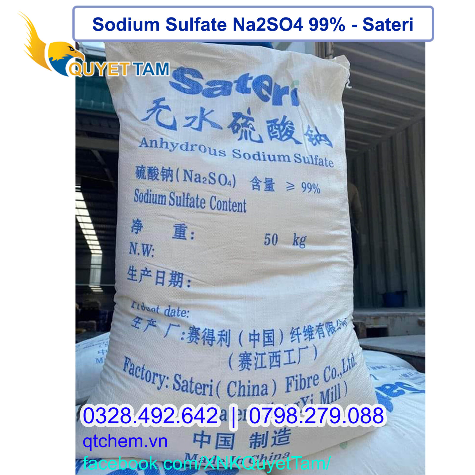 Muối Sodium Sunfat Na2SO4 – Sateri TQ - CÔNG TY TNHH THƯƠNG MẠI DỊCH VỤ ...