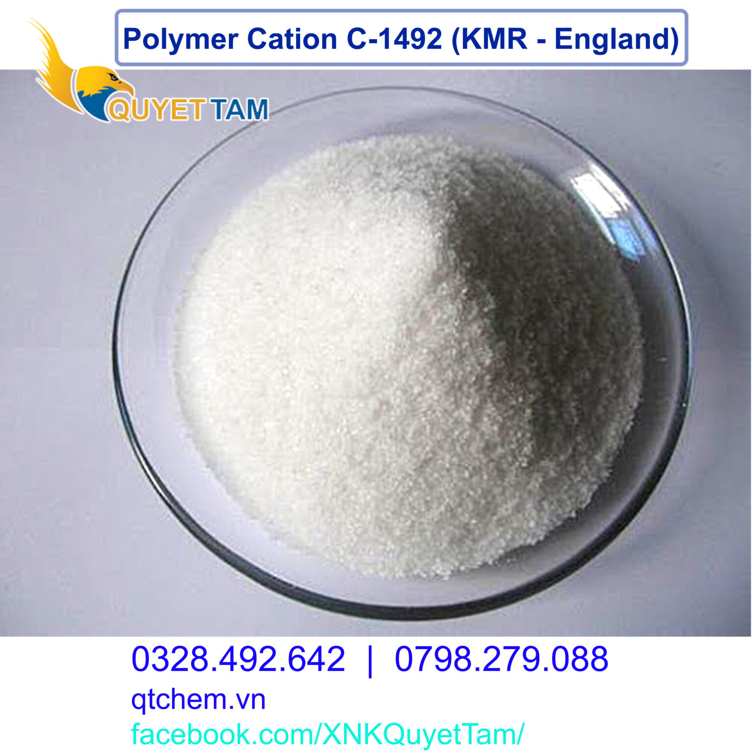 Polymer Cation C1492 KMR - Tụ lắng, Xử Lý Nước Thải (hàng Anh) - CÔNG ...