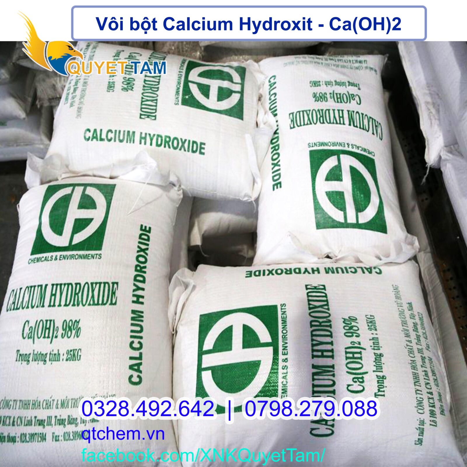 Vôi bột Ca(OH)2 – Calcium Hydroxide hàng Việt Nam - CÔNG TY TNHH THƯƠNG ...